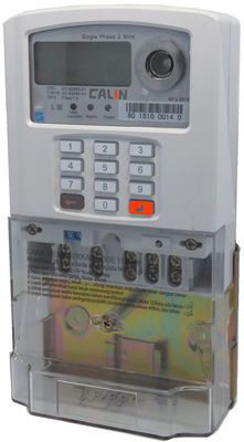 Class 1S Accuracy Commercial Electric Meter MCB Single Phase Power Meter