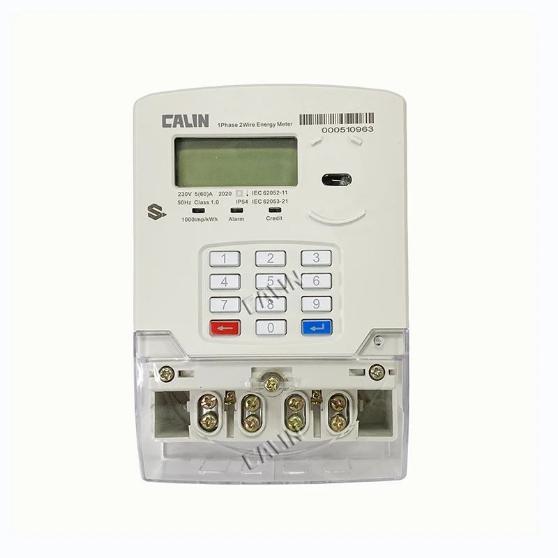 13kV Surge Proof 5(30)A Single Phase ANSI Electric Meter With 8mm Bore