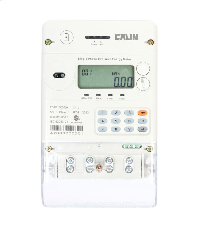 CA168-CS23 STS Prepaid Electricity Meters Nigeria Smart Energy Meter With Keypad GPRS/PLC/3G/4G ...
