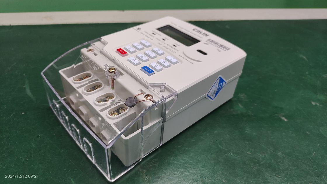 PLC (Power Line Carrier) STS Prepaid Meters Tariff Control Smart Meters ...