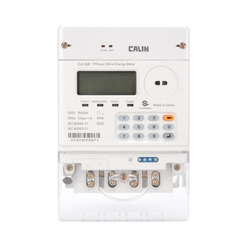 Strong Smart Prepaid Electricity Meters with IEC Standards and Remote ...