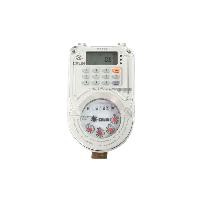 Split-Type Residential Prepaid Water Meters with RF Communication and ...