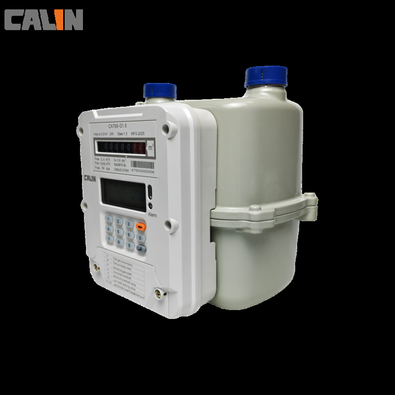 Unique Residential Contactless Ic Gas Card Meter , Prepaid Meters For ...