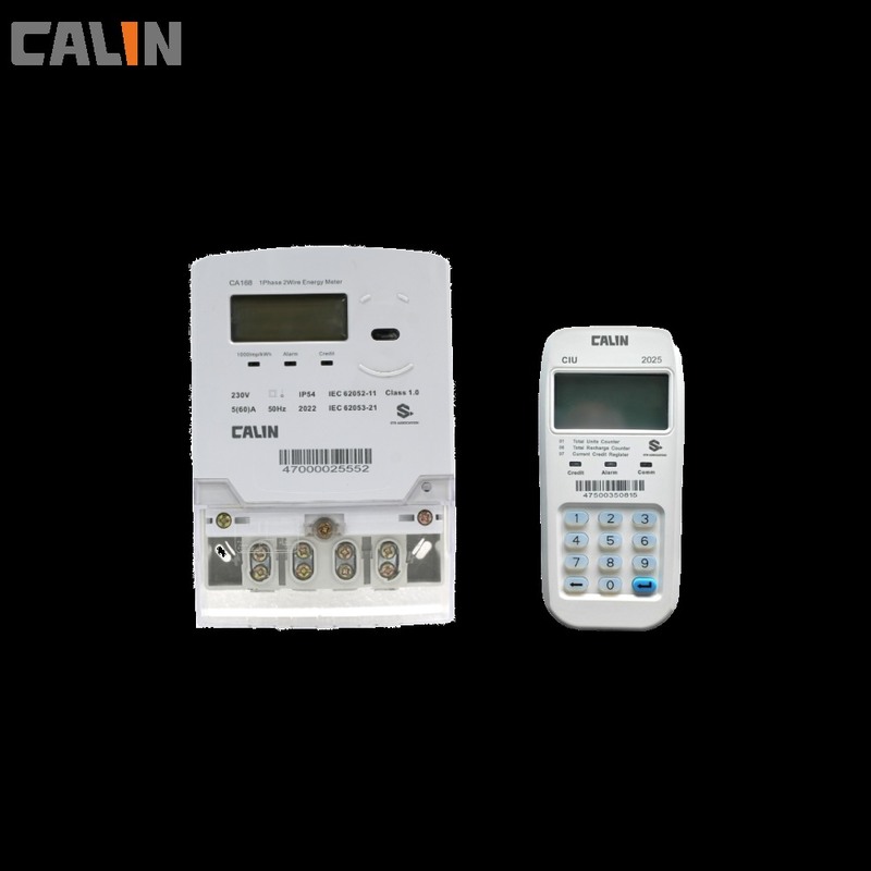 STS IP54 Prepaid Electricity Meter with 80 A Max Current and IEC 62052 ...