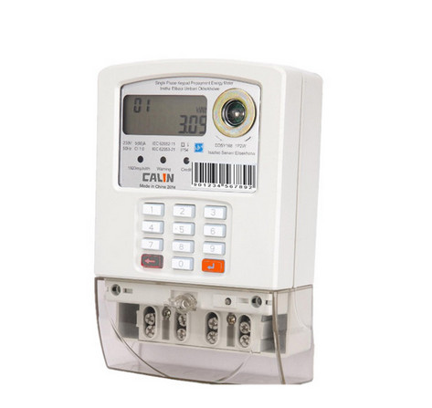 STS Single Phase Electricity Meter With PLC / RF Communication