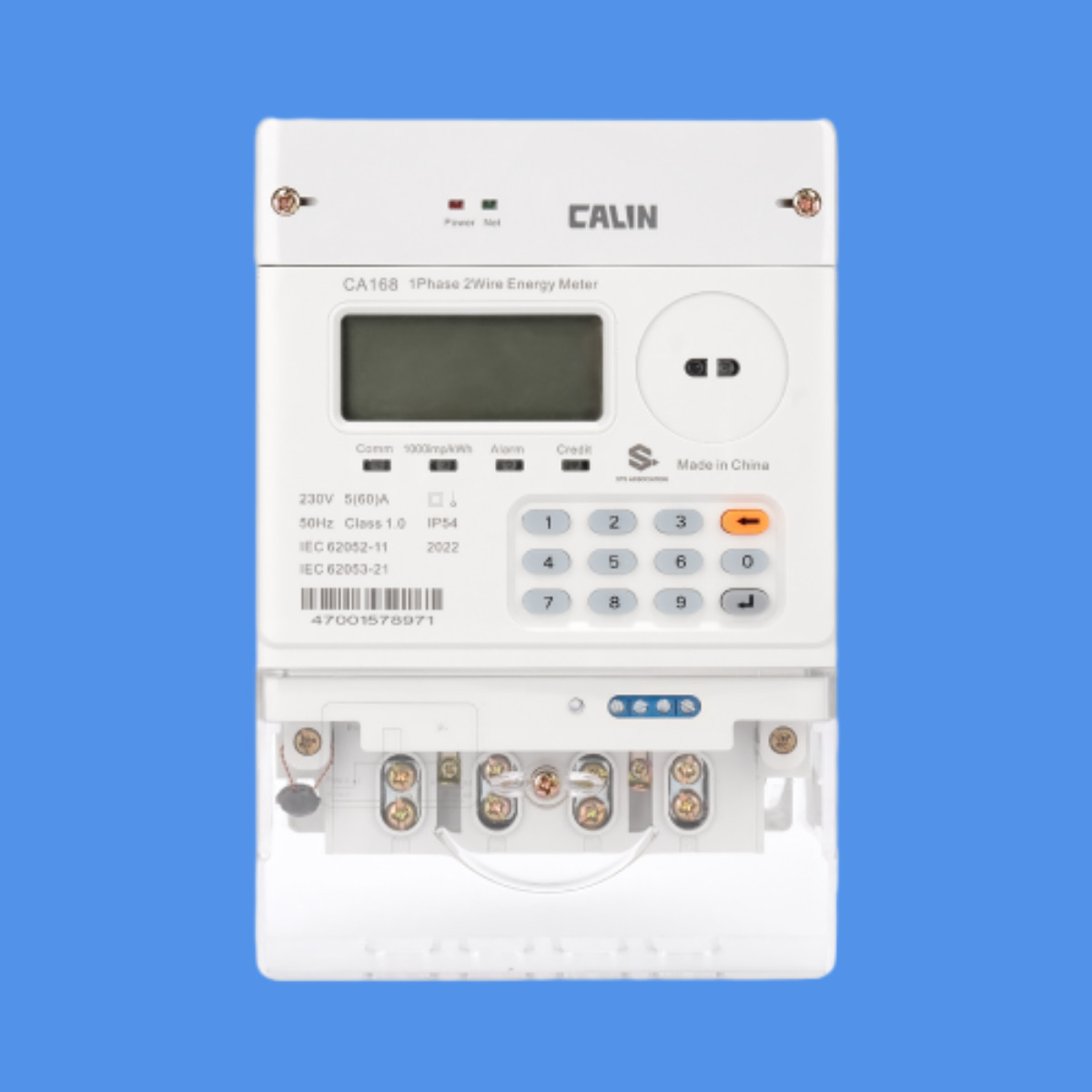 Compact And Keypad-Based Design Split Type Prepaid Electricity Meters ...