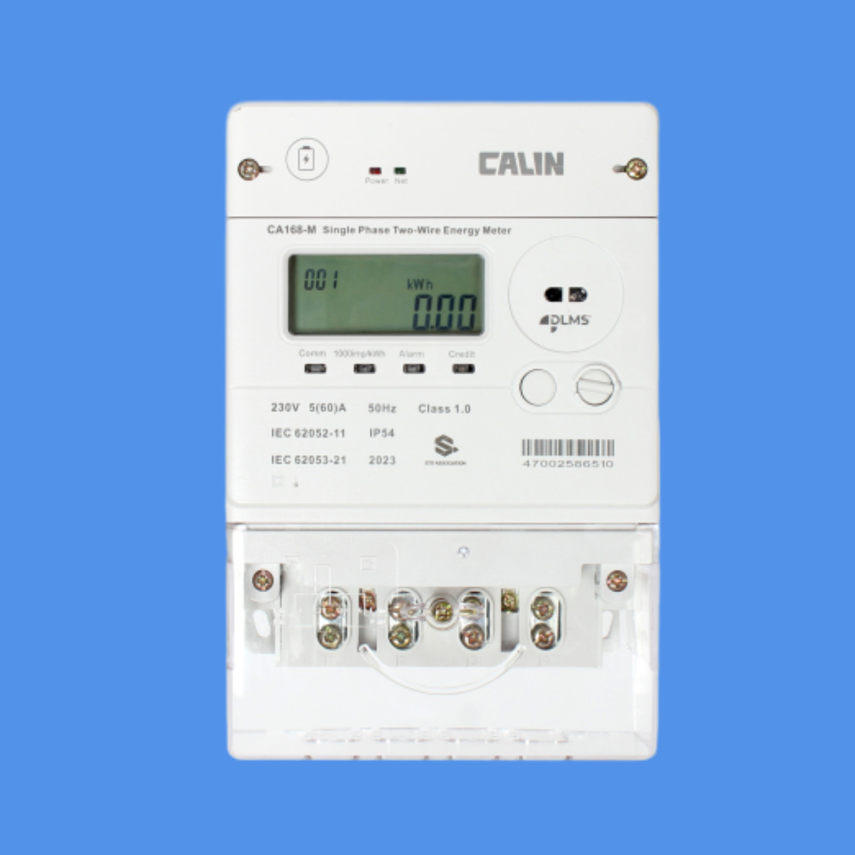 20-Digit CE IEC Certified Prepaid Electricity Meters Equipped with Plug ...