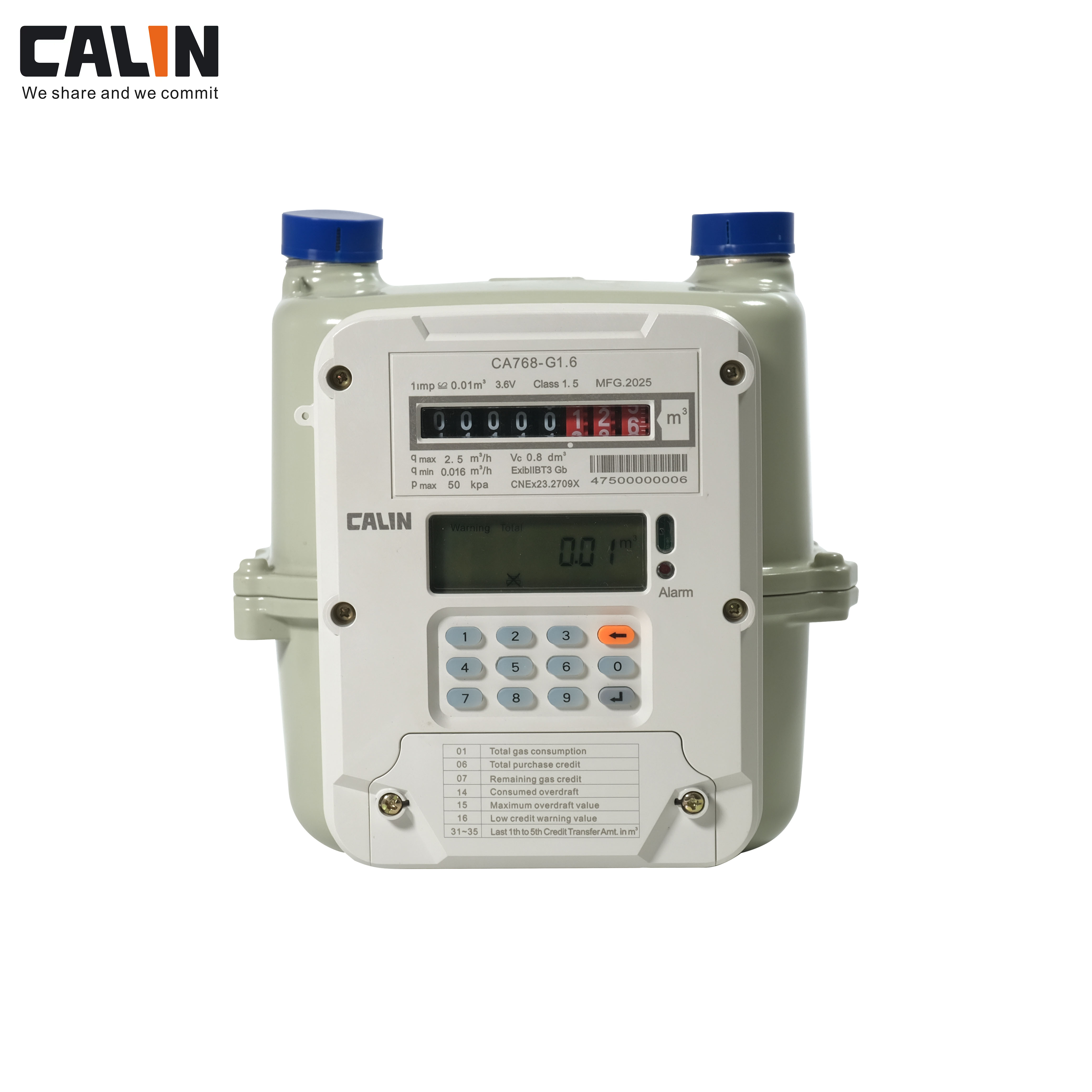 STS Keypad Prepaid Gas Meter and LoraWAN Solution