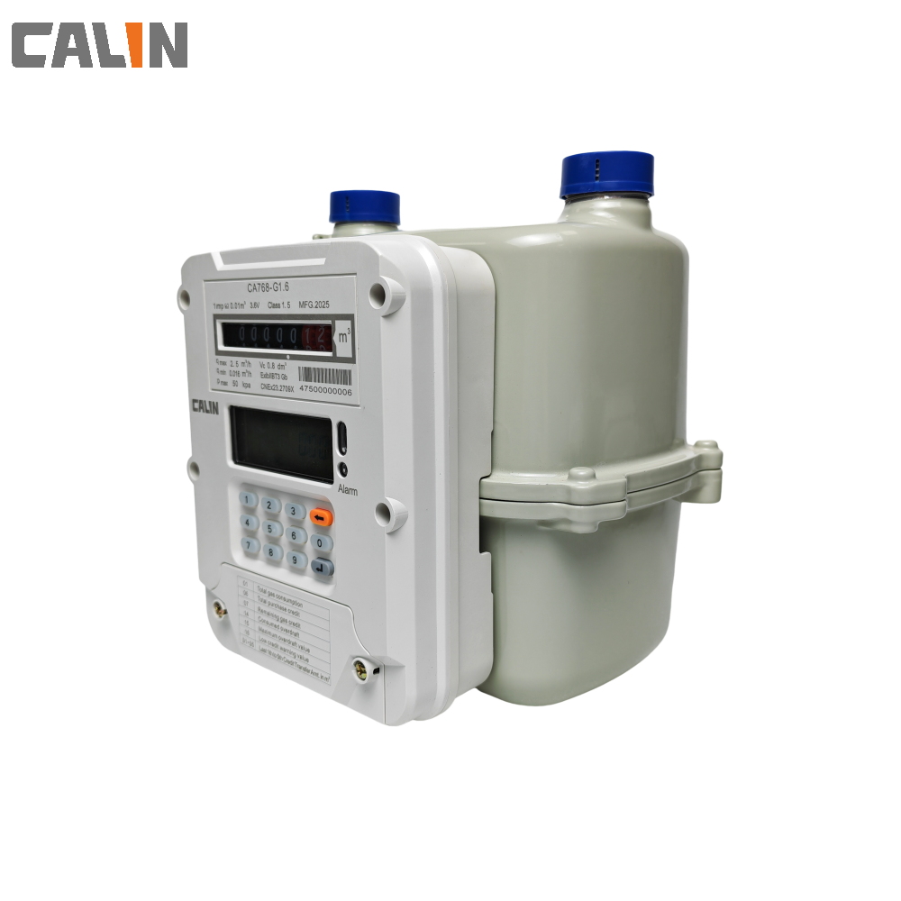 Unique Residential Contactless Ic Gas Card Meter , Prepaid Meters For ...