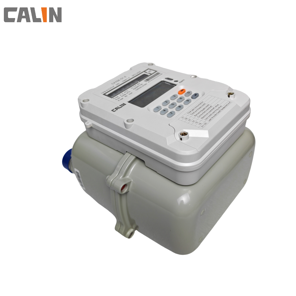 Residential Government Prepaid Gas Meter PLC / RF / GPRS communication