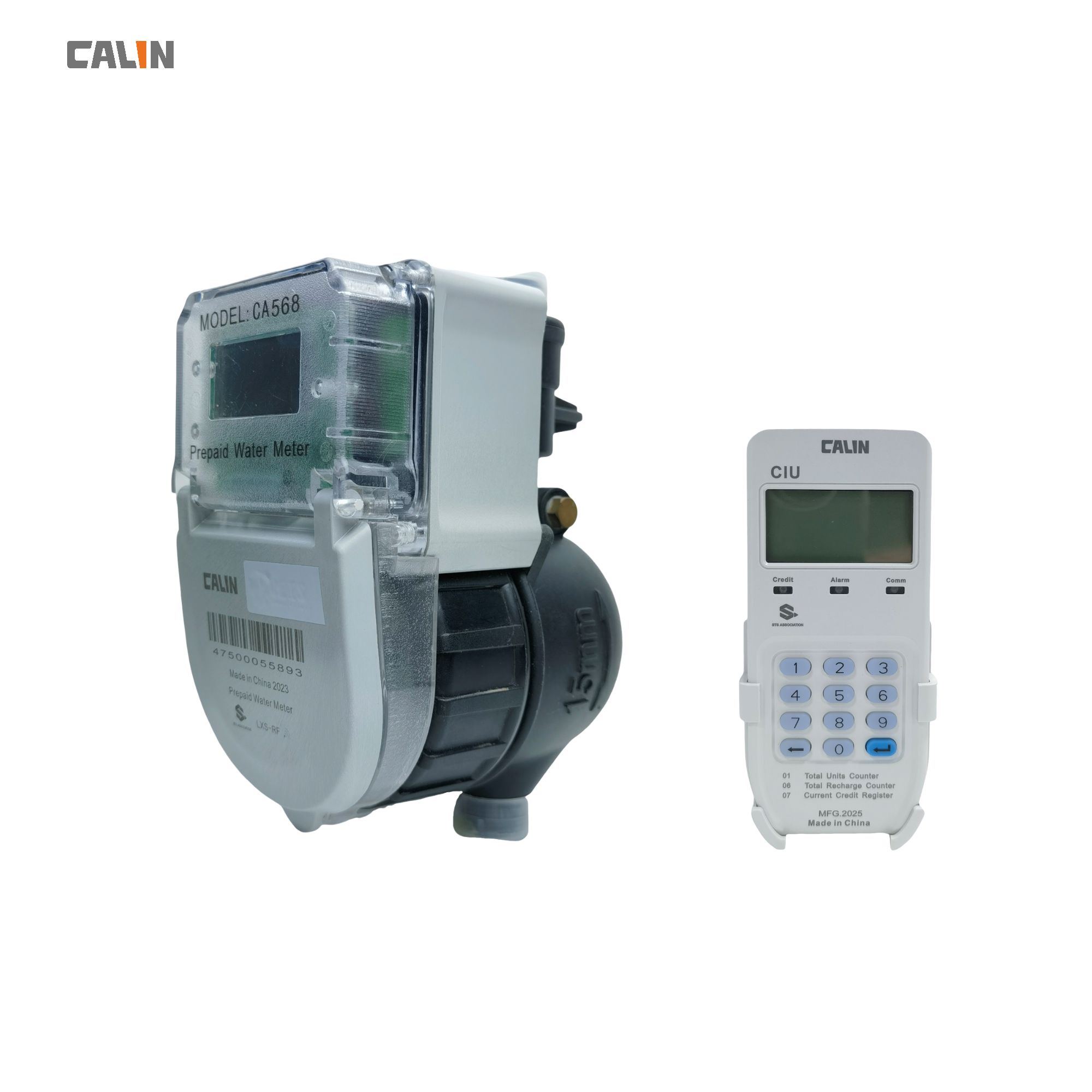Split Type Prepaid Water Meter with LoRa RF