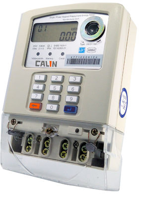 1 Phase Prepaid Electricity Meters Split Type Class 1s Accuracy