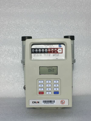Domestic GPRS Remote Reading Prepaid Gas Meter With AMR / AMI System