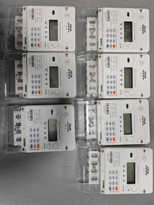 4G SIM card single phase smart prepaid electricity meter with Nigeria ...
