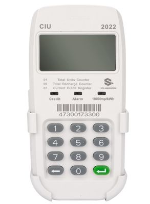 LoRa Enabled STS Keypad Prepaid Gas Meter with Split CIU for Smart Metering and Energy Management