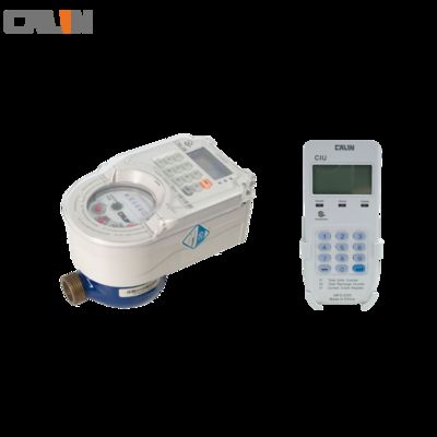 LCD Display Wireless Water Meter , Battery Driven Water Prepaid Meters ...