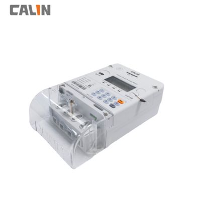 Electricity Prepaid Meter Class 1S Accuracy Single Phase Power Meter