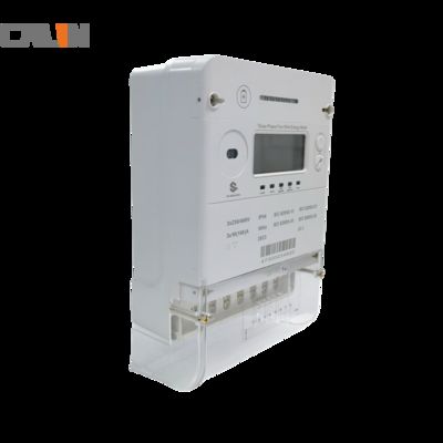 4 Programmed Channel Three Phase Kwh Meter 8 Digits Amr Electric Meter