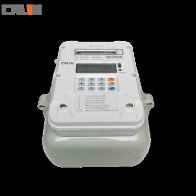 Domestic GPRS Remote Reading Prepaid Gas Meter With AMR / AMI System